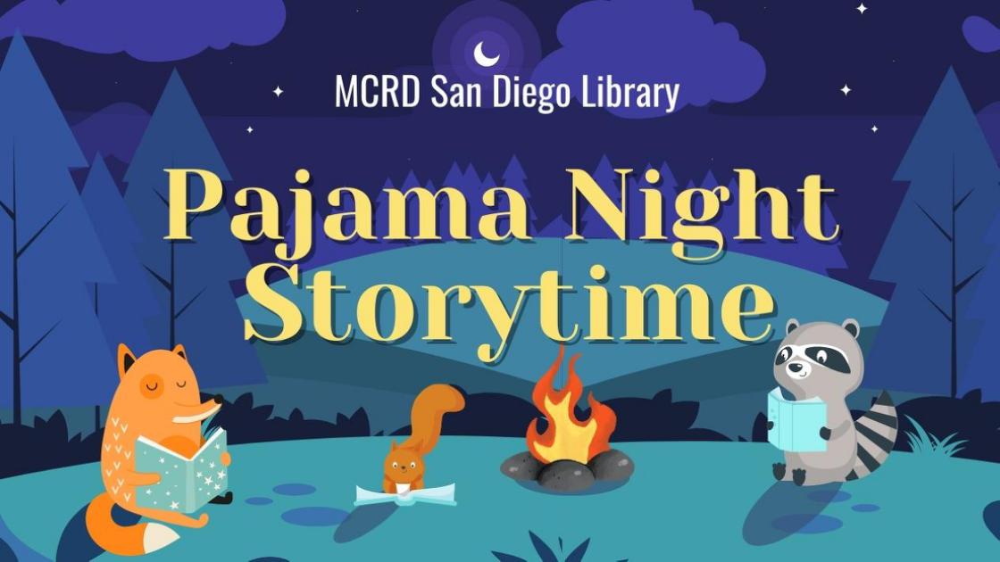 Pajama Night Storytime at the MCRD San Diego Library